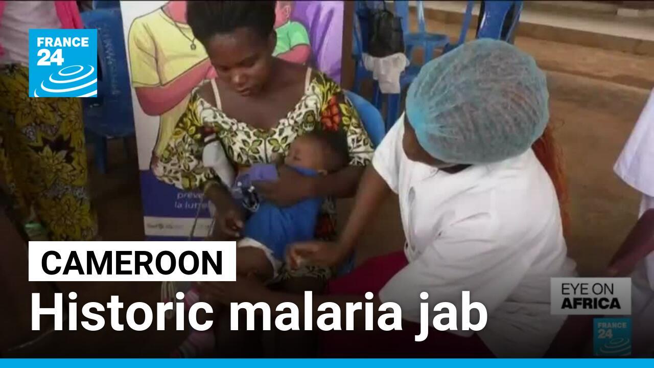 Cameroon launches historic large-scale malaria jab campaign - France 24